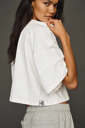 BRIDEMERCH Wifey Cotton Cropped Tee