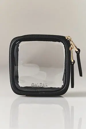 CALPAK Ty Clear Cosmetics Case - Black
