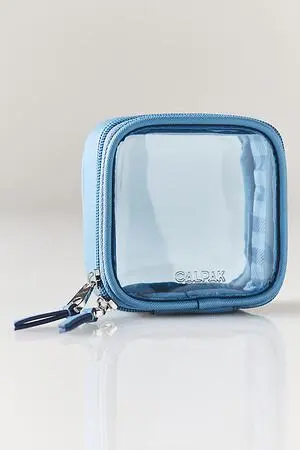 CALPAK Ty Clear Cosmetics Case - French Blue