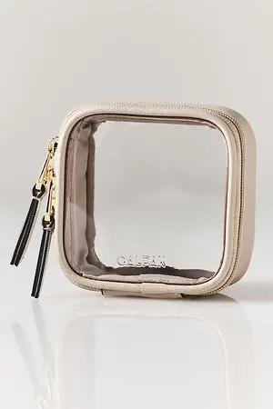 CALPAK Ty Clear Cosmetics Case - Stone