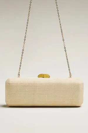 Poolside Boat Flag Embroidered Clutch