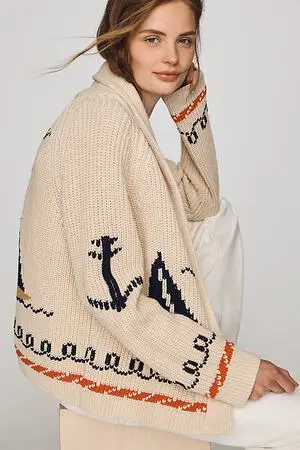 The Great. The Sailboat Cardigan Sweater
