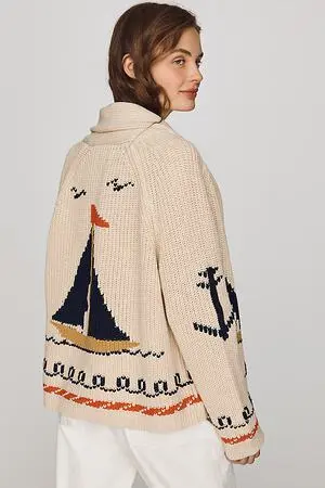 The Great. The Sailboat Cardigan Sweater