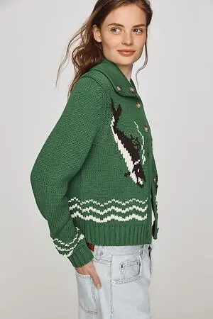 The Great. The Bass Cardigan Sweater