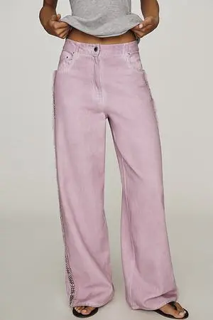 Essentiel Antwerp Jeeper Cotton Wide-leg Pants