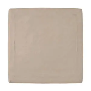 PURE PARIMA Sateen Fitted Sheet -tan - Brown