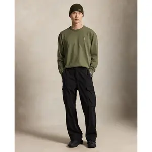 Ralph Lauren Relaxed Fit Jersey Long-sleeve T-shirt - Cruise Olive