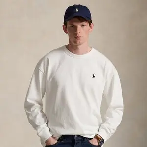 Ralph Lauren Relaxed Fit Jersey Long-sleeve T-shirt - White