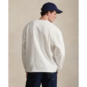 Ralph Lauren Relaxed Fit Jersey Long-sleeve T-shirt - White