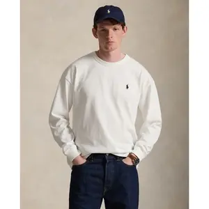Ralph Lauren Relaxed Fit Jersey Long-sleeve T-shirt - White