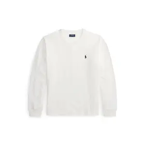 Ralph Lauren Relaxed Fit Jersey Long-sleeve T-shirt - White
