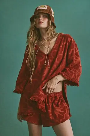 MATTHEW WILLIAMSON X FREE PEOPLE Retro Sunbeam Towel Short