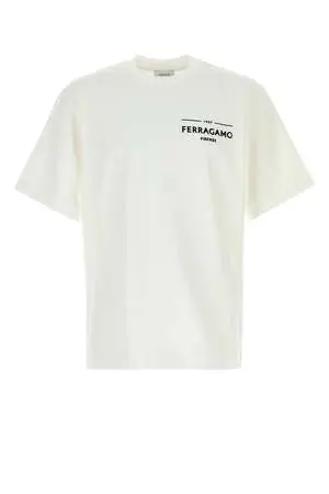 FERRAGAMO Cotton T-shirt - White