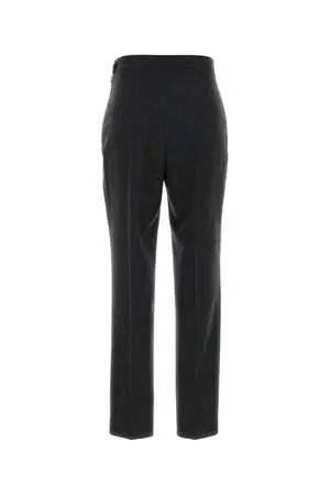 JIL SANDER Dark Wool Pant