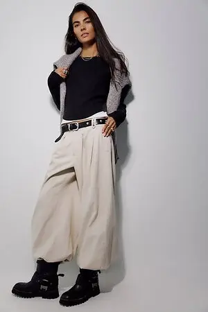 Free People At Bay Trousers - Undyed Natural