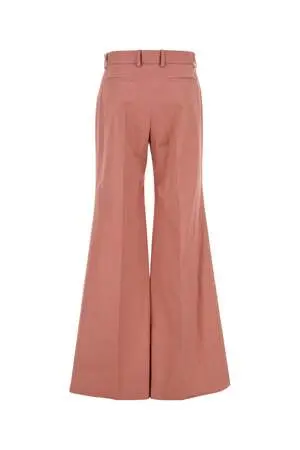 Chloé Dark Cotton Palazzo Pant