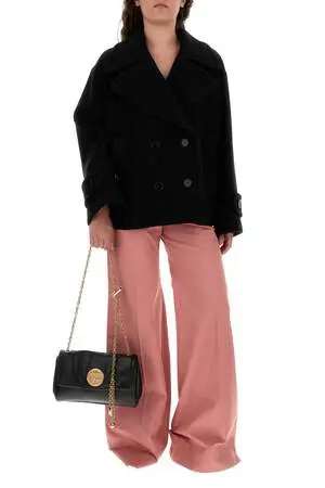 Chloé Dark Cotton Palazzo Pant
