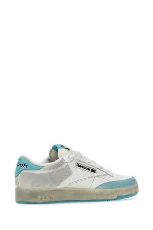 REEBOK Two-tone Leather And Suede Club C Sneakers