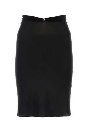 Coperni Stretch Nylon Skirt With Logo Detail
