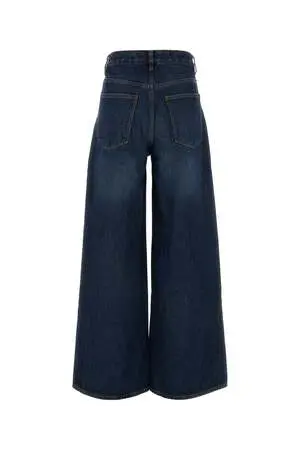 Camilla And Marc Two-tone Wide-leg Jeans