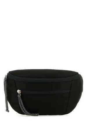 LANVIN Nylon Curb Belt Bag - Black