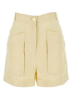 Le Kasha Linen Ashraf Shorts - White