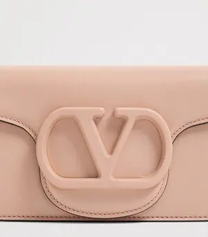 Valentino Garavani Small Leather Locò Shoulder Bag