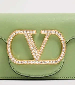 Valentino Garavani Small Leather Locò Shoulder Bag