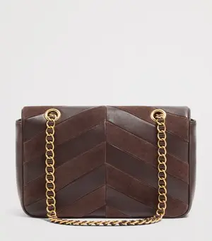 Valentino Garavani Lambskin Chevron Djuna Shoulder Bag