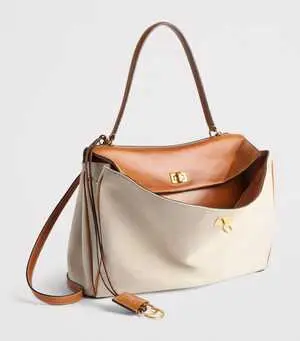 Balenciaga Medium Canvas Rodeo Top-handle Bag