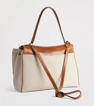 Balenciaga Medium Canvas Rodeo Top-handle Bag