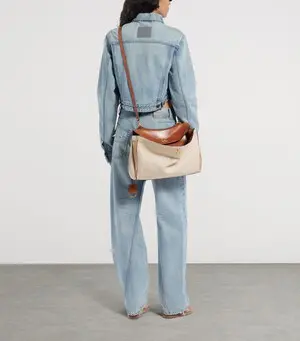 Balenciaga Medium Canvas Rodeo Top-handle Bag
