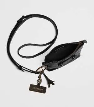 Balenciaga Le City Phone Strap With Pouch