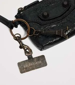 Balenciaga Le City Phone Strap With Pouch