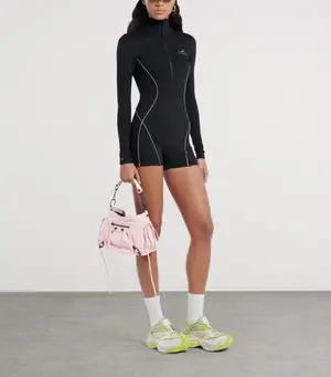 Balenciaga Lambskin Le City Shoulder Bag