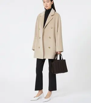 Max Mara Medium Quilted Whitney Top-handle Bag