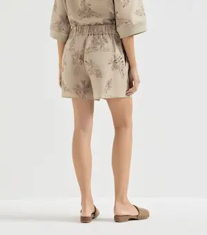 Brunello Cucinelli Cotton Organza Bermuda Shorts