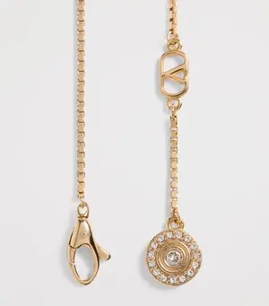 Valentino Garavani Crystal Vlogo Signature Bracelet