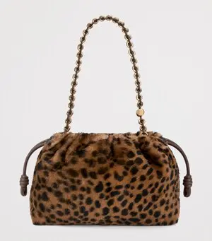 Loewe Medium Shearling Flamenco Purse