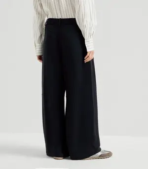 Brunello Cucinelli Cotton-silk Interlock Track Pants