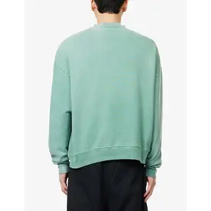 WILLY CHAVARRIA Crewneck Cotton-jersey Sweatshirt