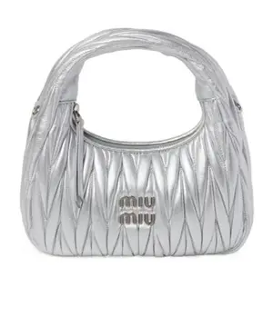 Miu Miu Matelassé Zipped Handbag