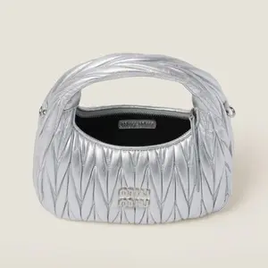Miu Miu Matelassé Zipped Handbag