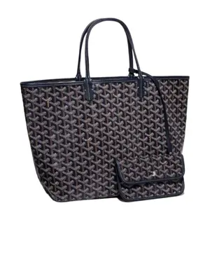 Goyard Saint Louis Handbag - Black