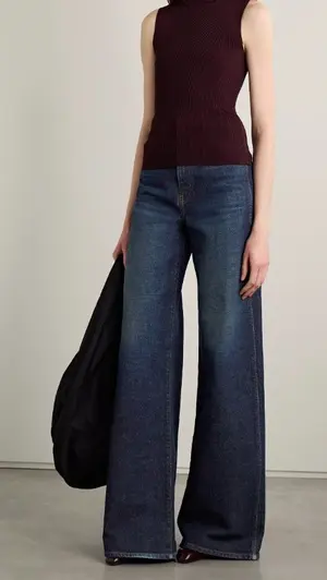 Khaite Belt Loop Jeans