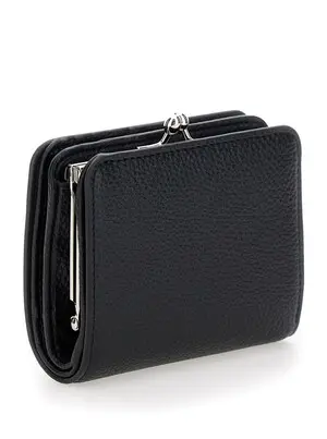 VIVIENNE WESTWOOD Logo Plaque Bi-fold Wallet