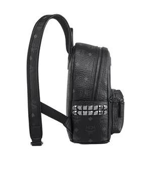 Mcm Stark Zipper Backpack