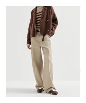 Brunello Cucinelli Grained Soft Leather Runners With Shiny Loops