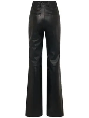 Giuseppe Di Morabito Leather Flared Pants