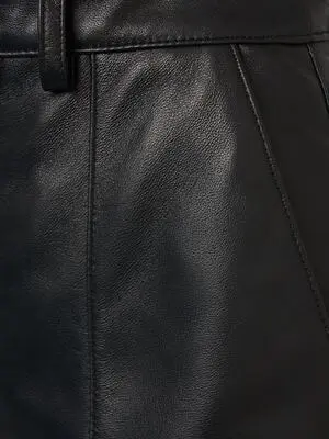 Giuseppe Di Morabito Leather Flared Pants